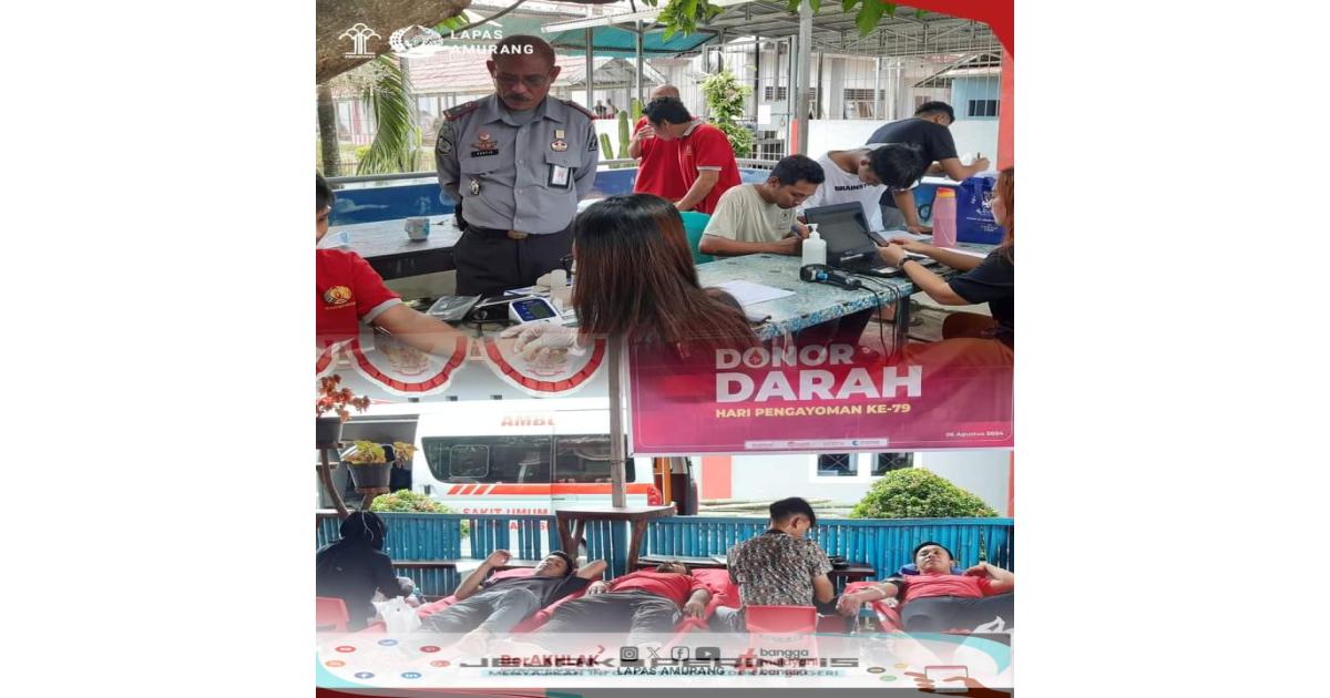 Peringati Hari Pengayoman Ke-79, LP Kelas lll Amurang Gelar Giat Sosial ... Peringati Hari Pengayoman Ke-79, LP Kelas lll Amurang Gelar Giat Sosial ...